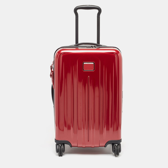Tumi | Bags | Tumi Red 4 Wheeled V4 International Expandable Carry On ...